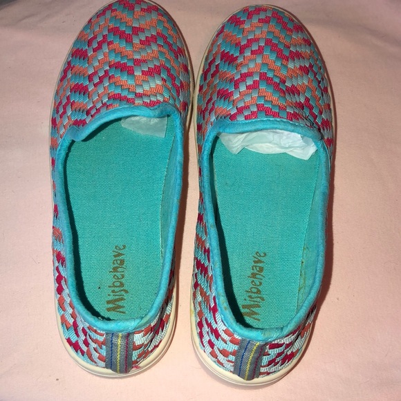 Misbehave | Shoes | Woven Material Slip On Shoes | Poshmark